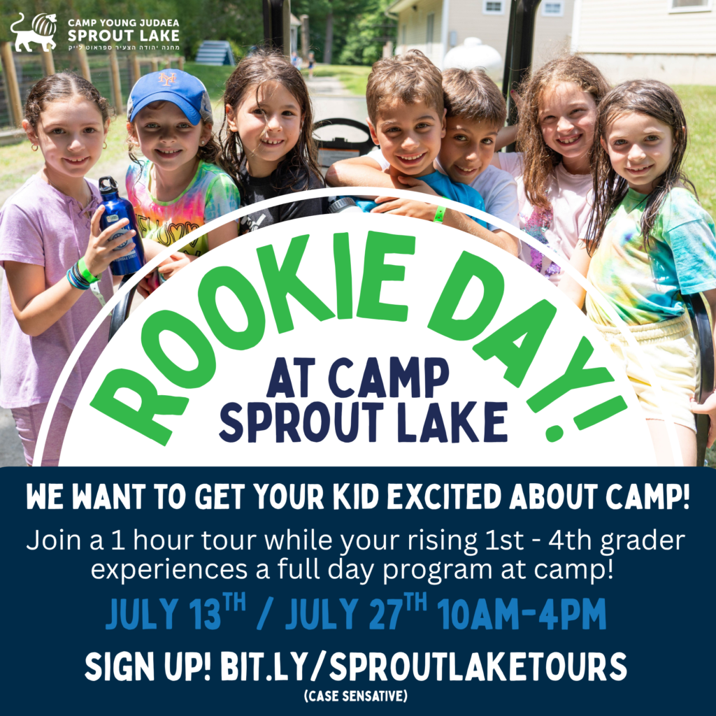 Camp Sprout Lake Rookie Day - Jewish Federation of Northern New Jersey